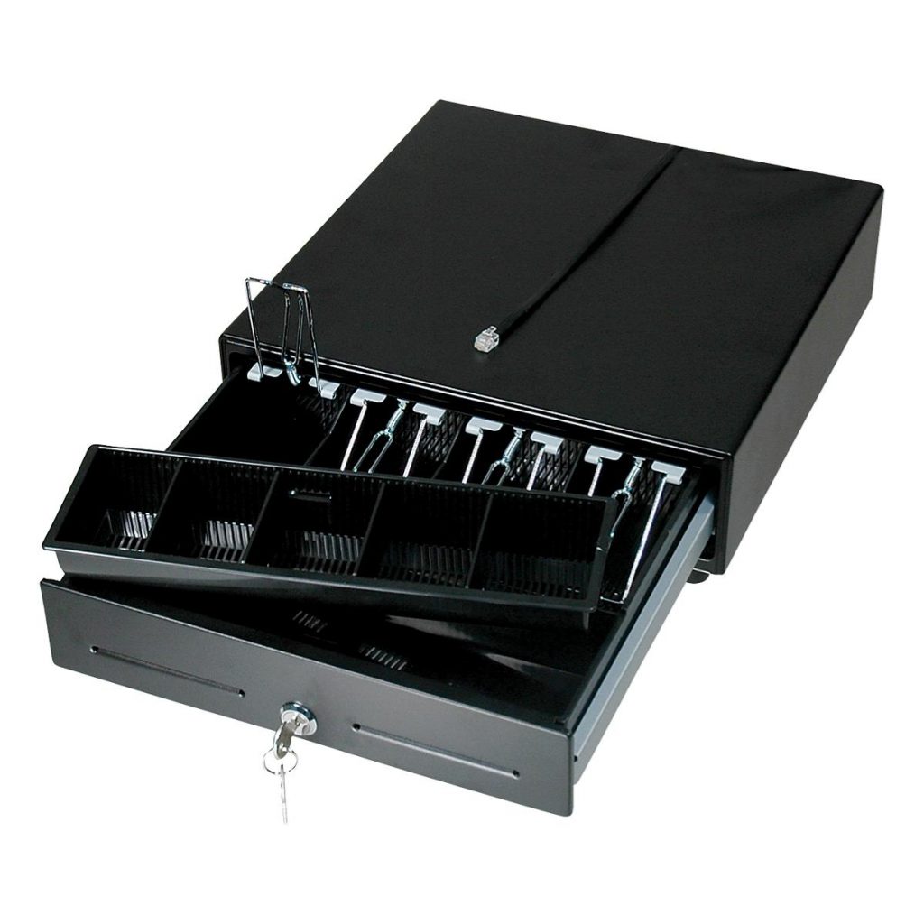 Cash Drawer Model 13 POS Black - 24V