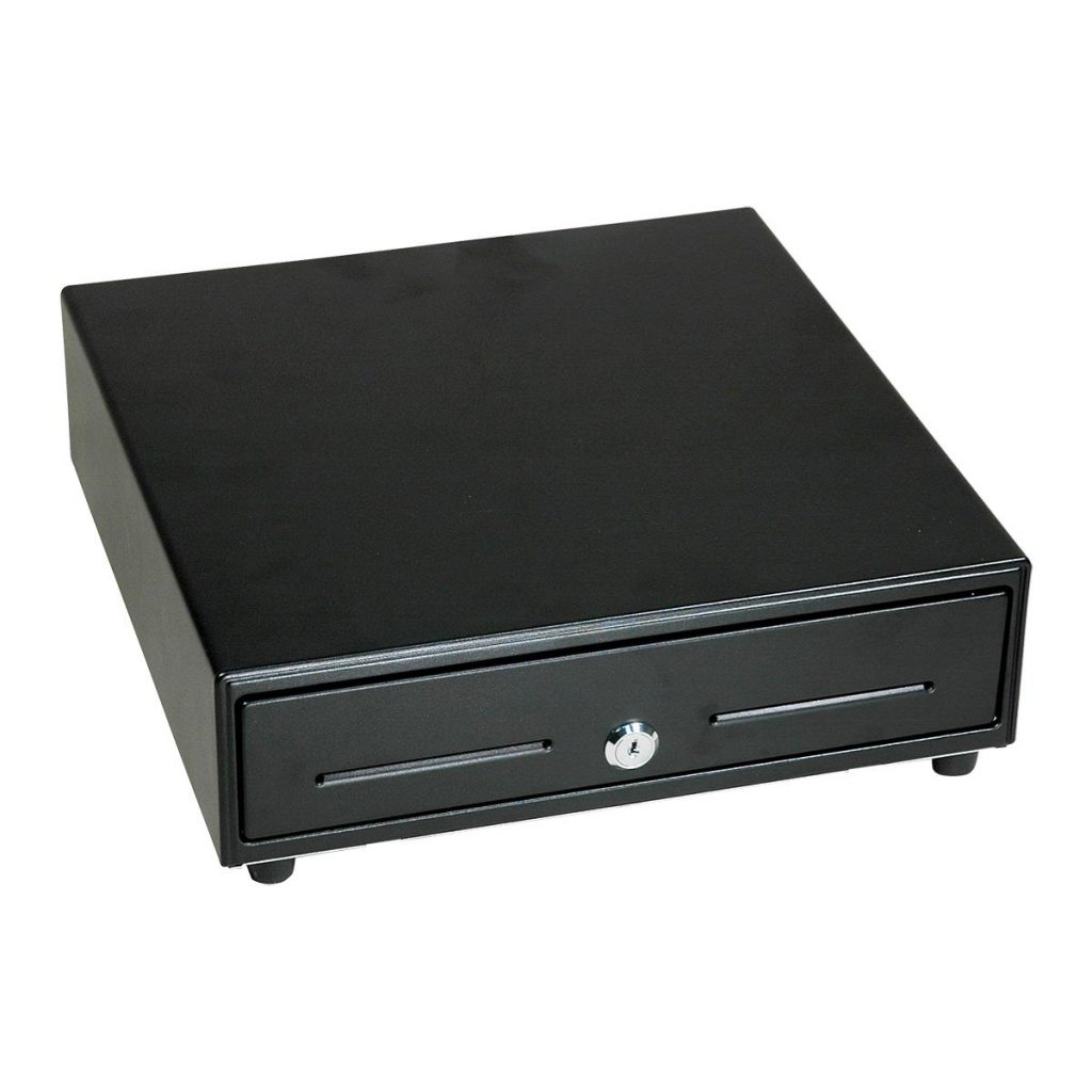 Cash Drawer Model 23 Black - 24V - Extra Large POS Drawer