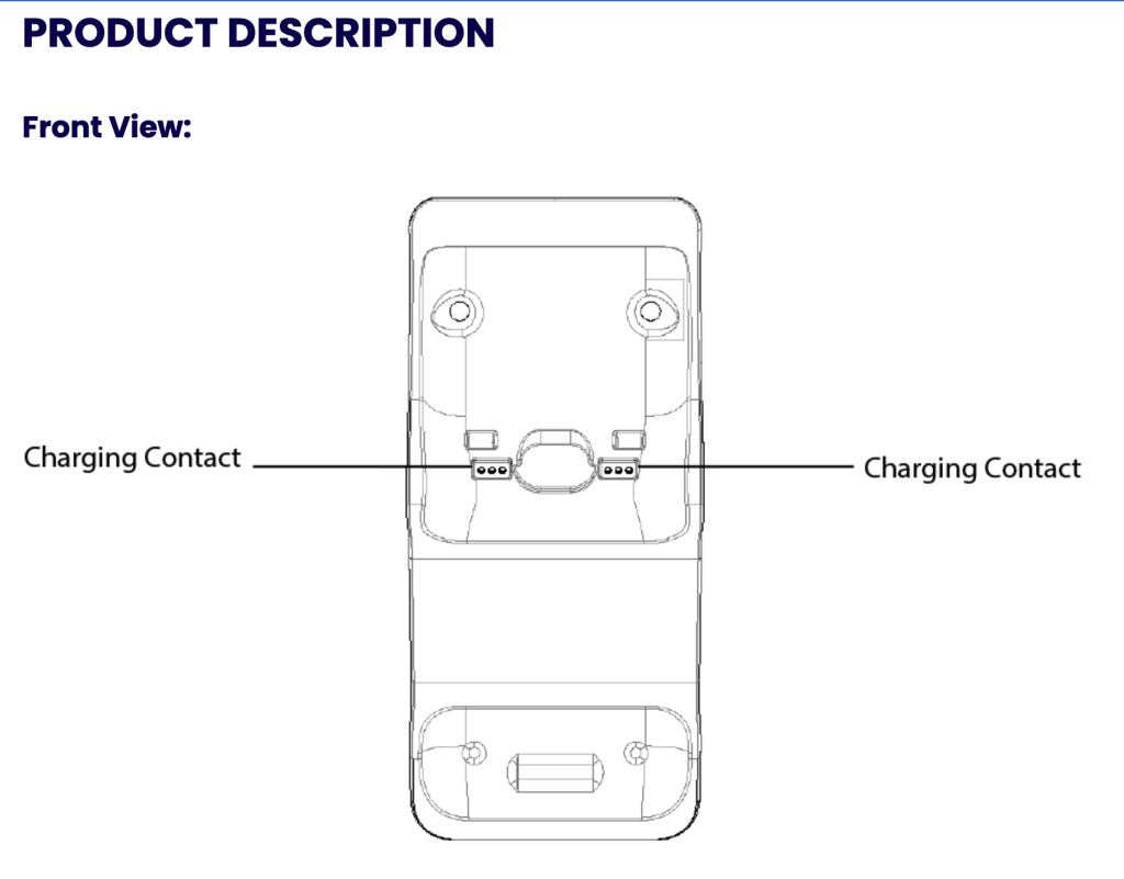 PAX L920 Charging Dock for PAX A920 Terminal | L920-BM